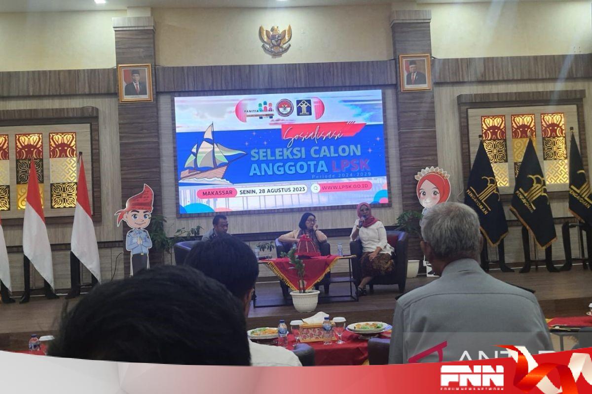 Pansel Mengajak Warga Makassar Mengikuti Seleksi Calon Anggota LPSK 2024-2029